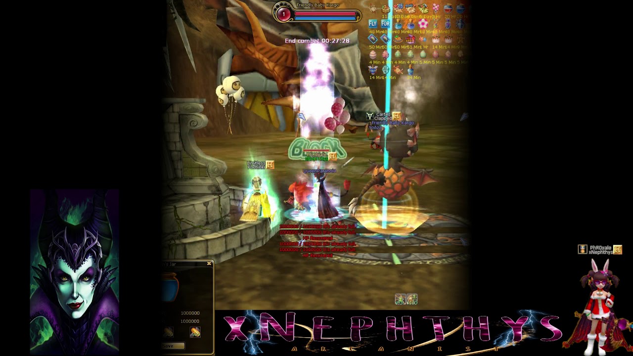Mocomochi Flyff Guild Siege 09-22-2019- xNephthys - YouTube