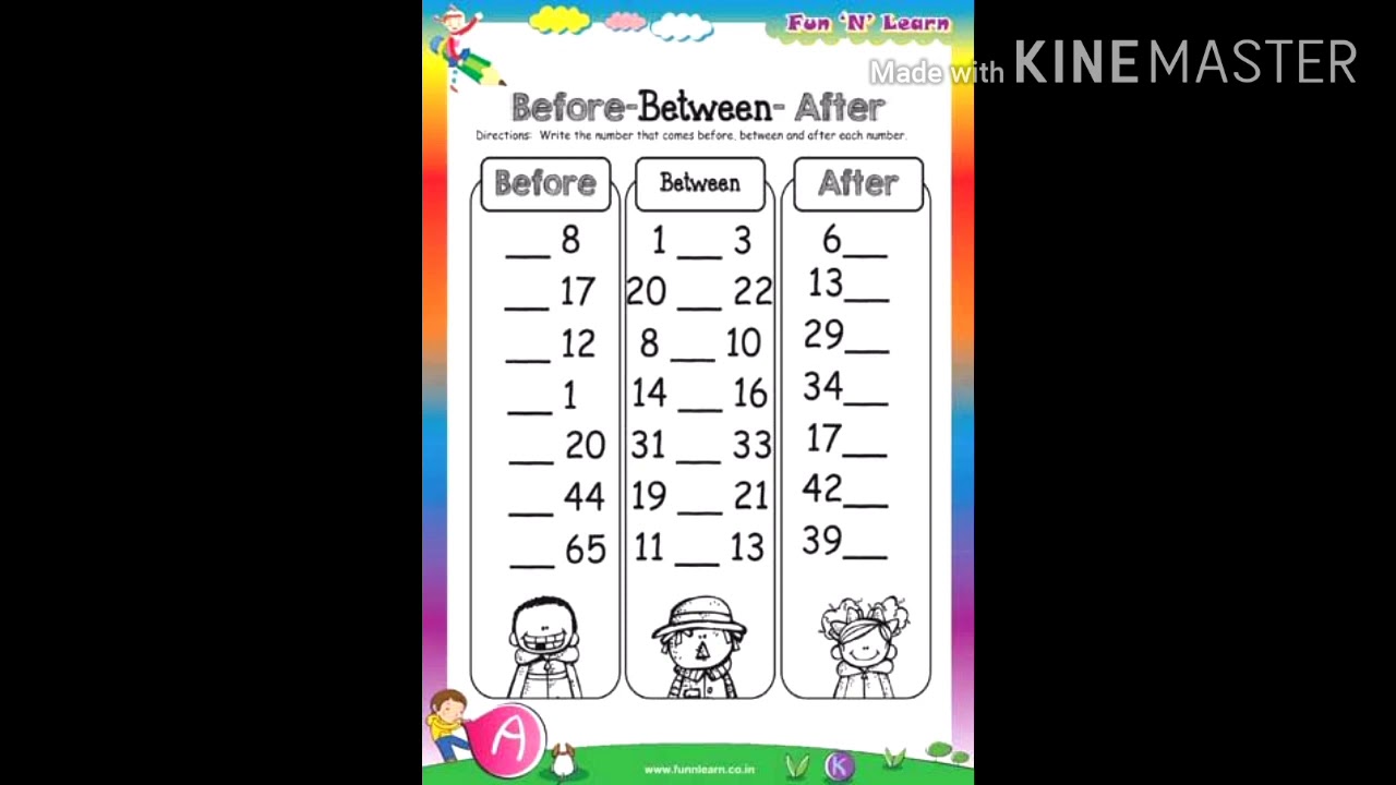 Ukg easy math add and sub simple match number match , - YouTube