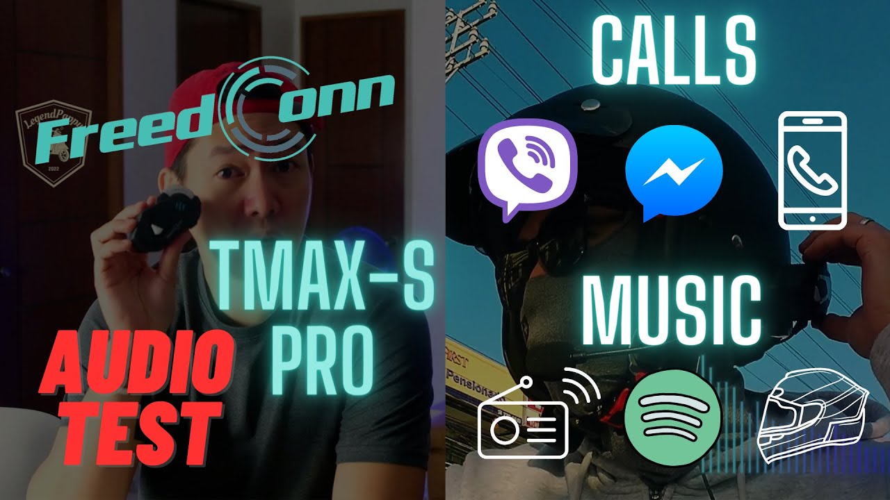Freedconn Tmax-S Pro Audio test | Tmax-S Pro review | Calls & Music ...