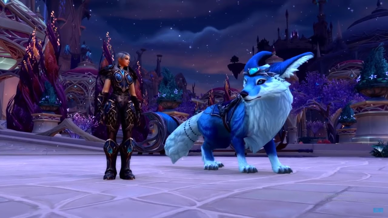 Vulpine Familiar - New World of Warcraft Store Mount - YouTube