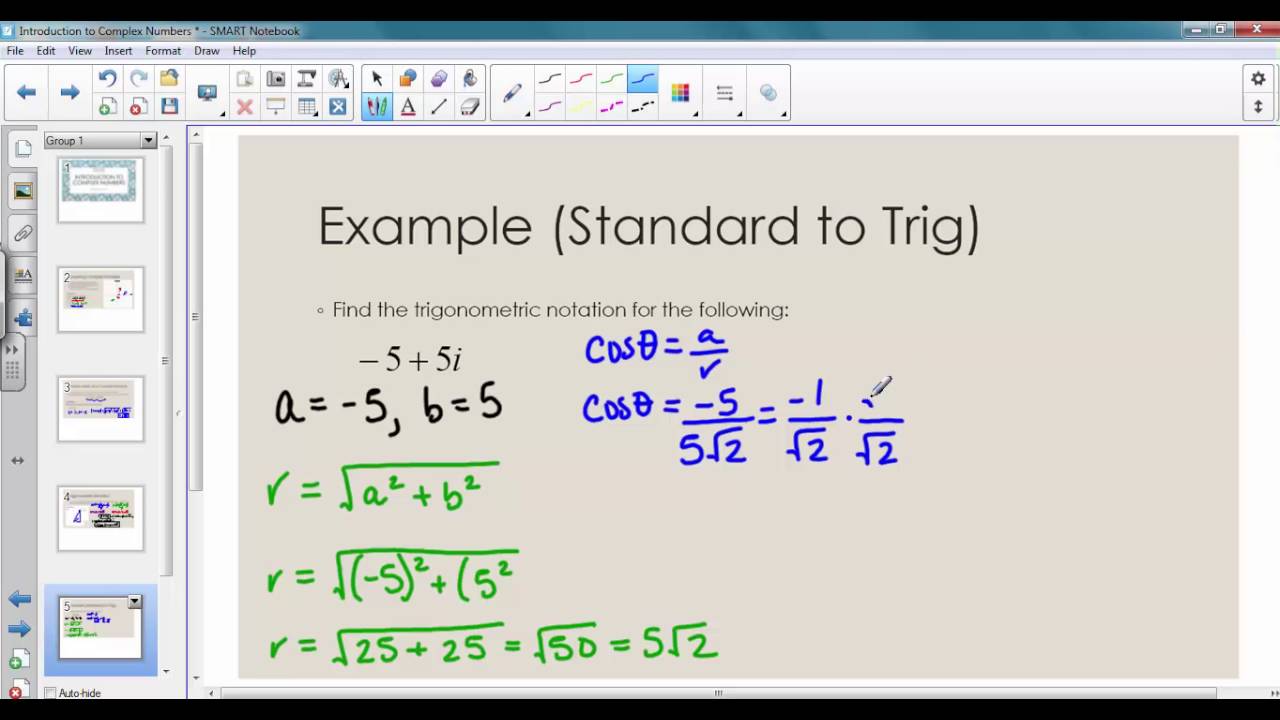 Introduction to Complex Numbers - YouTube