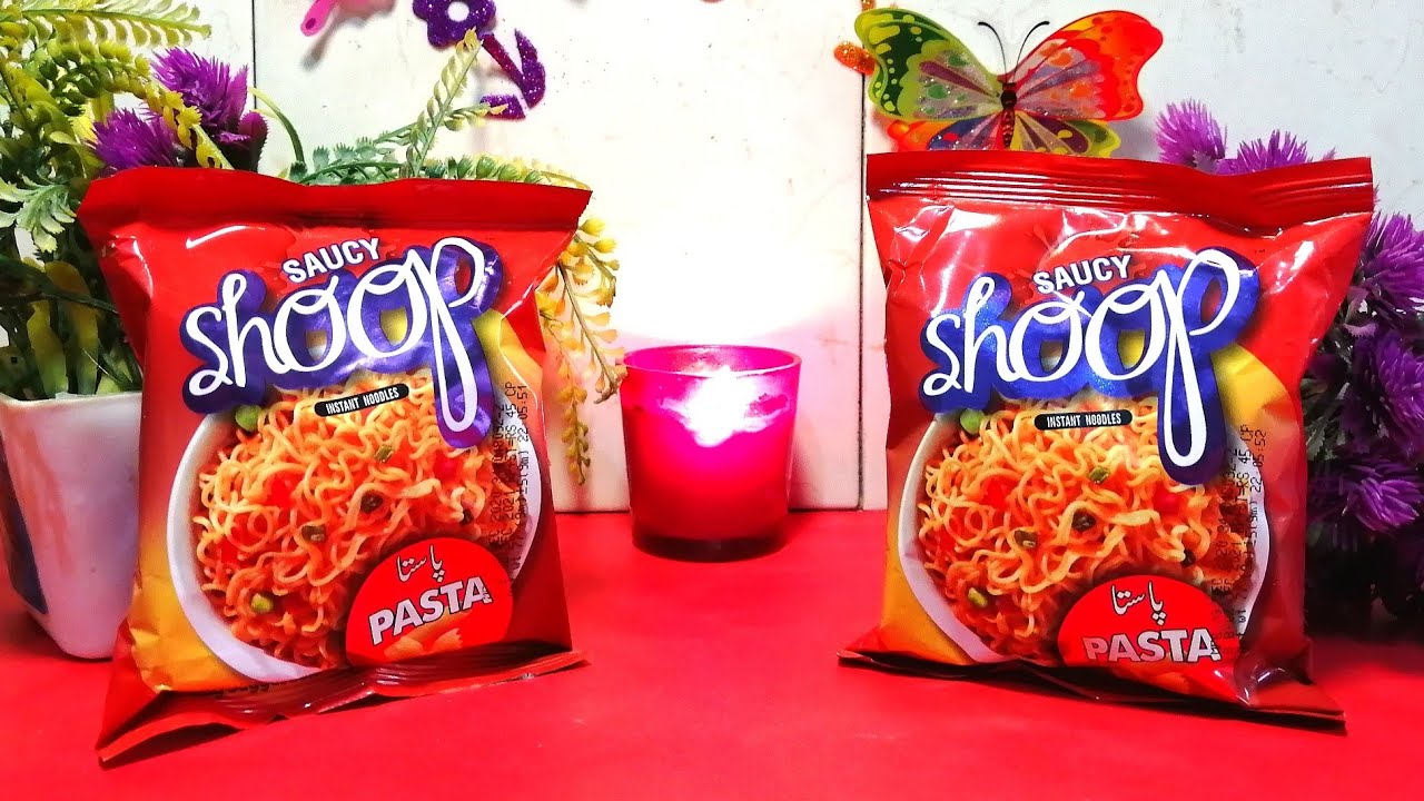 Shoop Saucy Instant Noddles PASTA Flavor Review&Taste Testing | Best ...