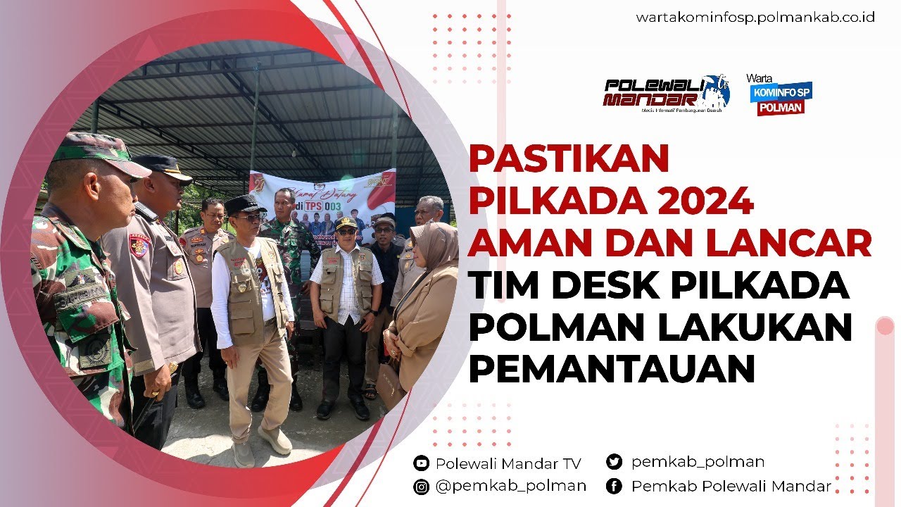 PASTIKAN PILKADA 2024 AMAN DAN LANCAR, TIM DESK PILKADA POLMAN LAKUKAN ...