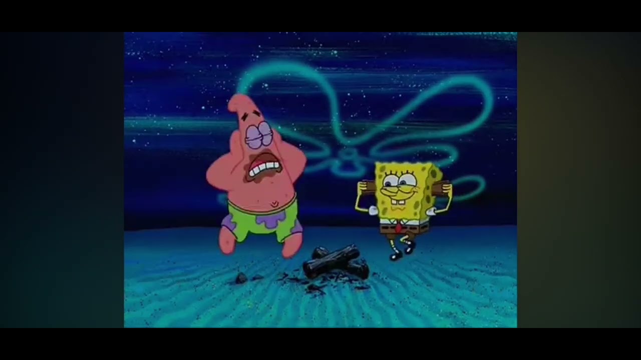 SpongeBob moving chocolate between ears 5 minutes - YouTube