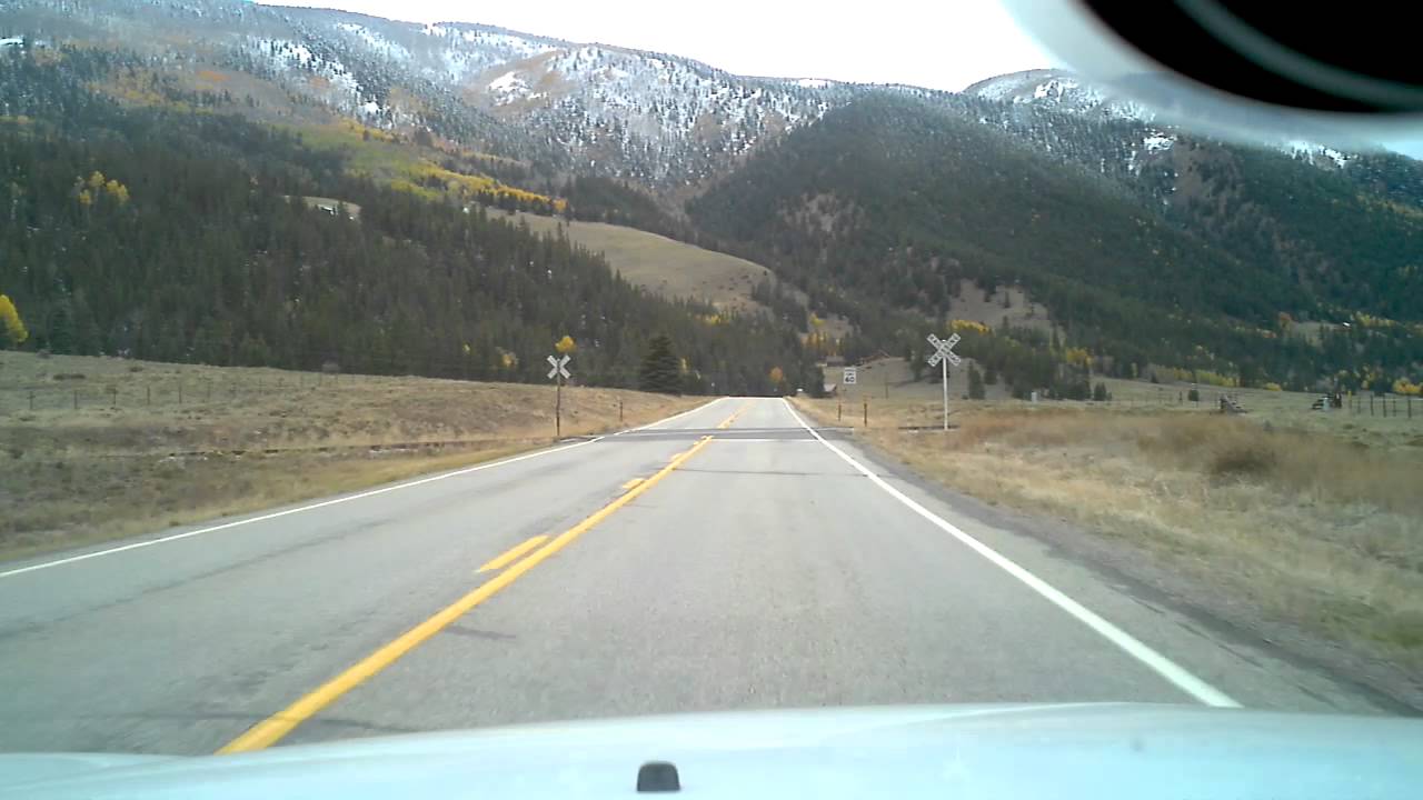 Driving along the Silver Thread Byway - YouTube