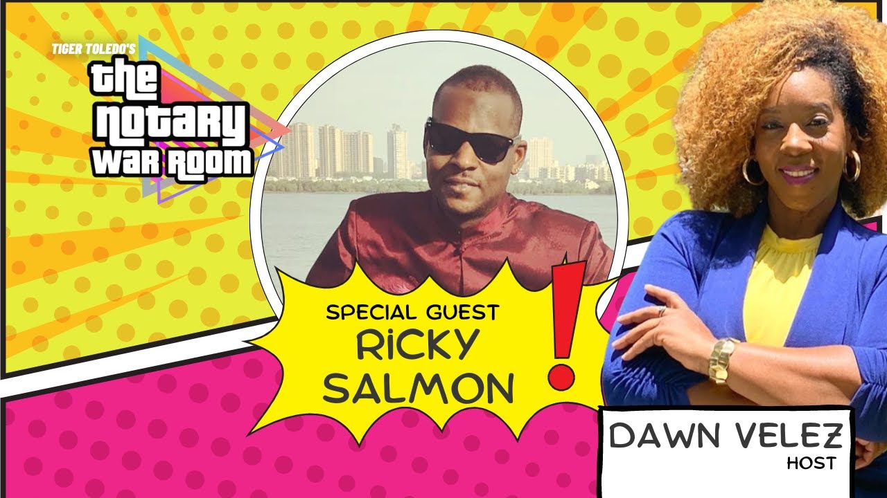 THE NOTARY WAR ROOM Live (Special Guest: Ricky Salmon, Guest Host: Dawn ...