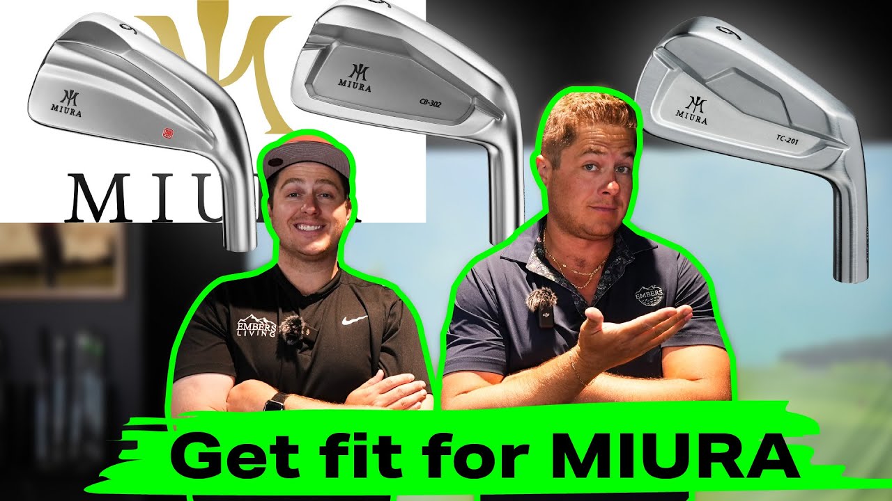 New MIURA Golf fittings at Embers Golf!! (We tested them and the ...
