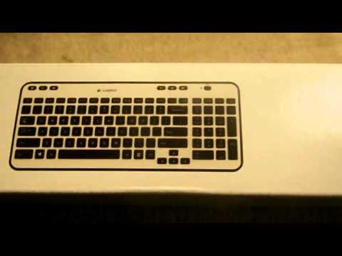 Logitech K360 Ivory Wireless Key - YouTube