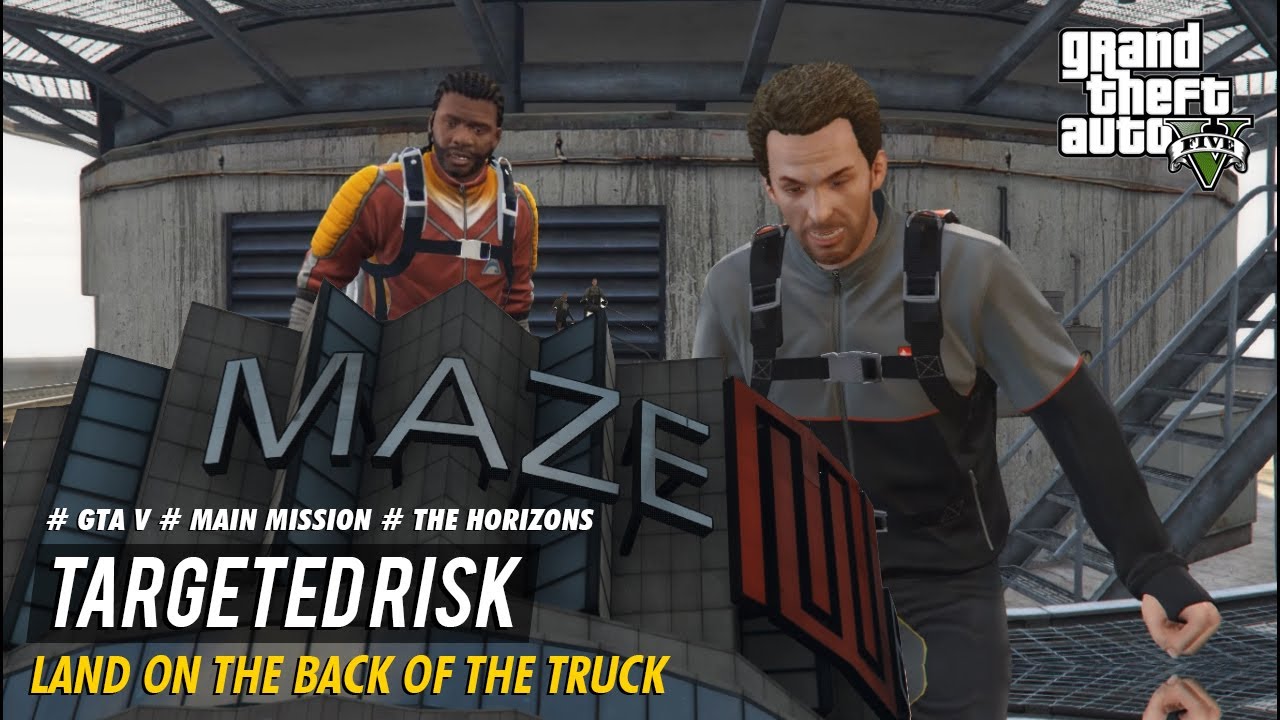 Targeted Risk ǁ GTA 5 Mission Walkthrough ǁ The Horizons - YouTube