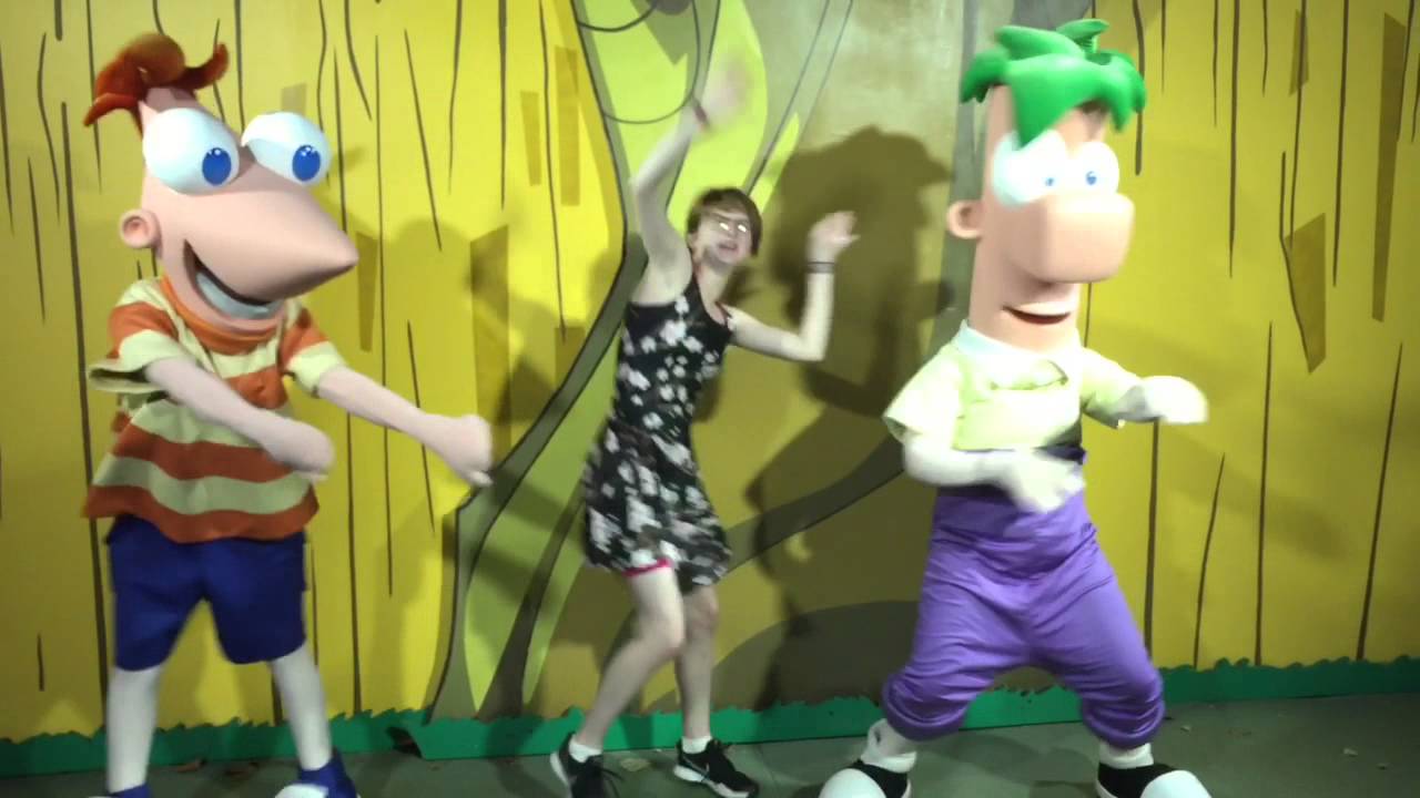 Dancing With Phineas And Ferb - YouTube
