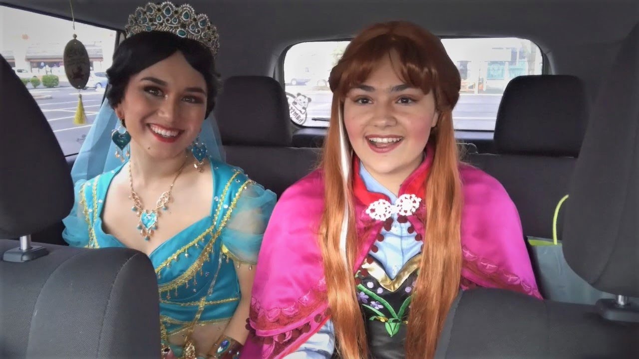 Party Princess Vlog 30- Rapunzel Gets Stickered - YouTube