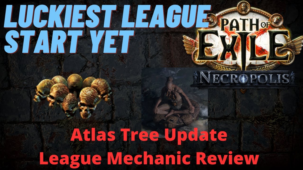 INSANE LEAGUE START! - PoE 3.24 Necropolis League Start Review - Atlas ...