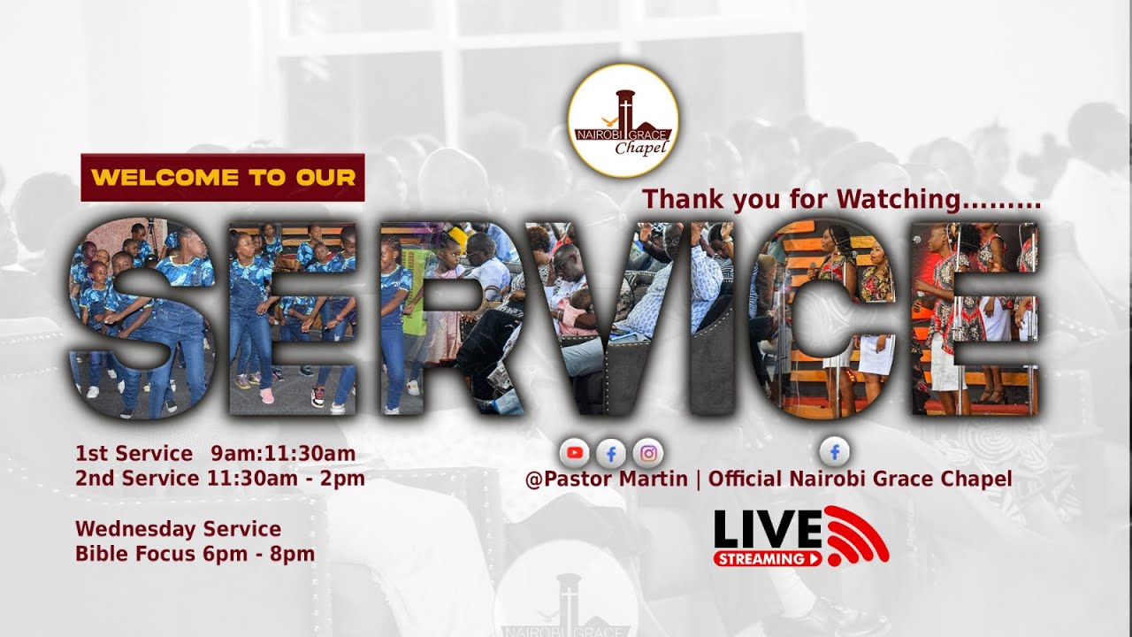 WELCOME TO OUR 2ND SERVICE LIVE 01/12/2024 - YouTube