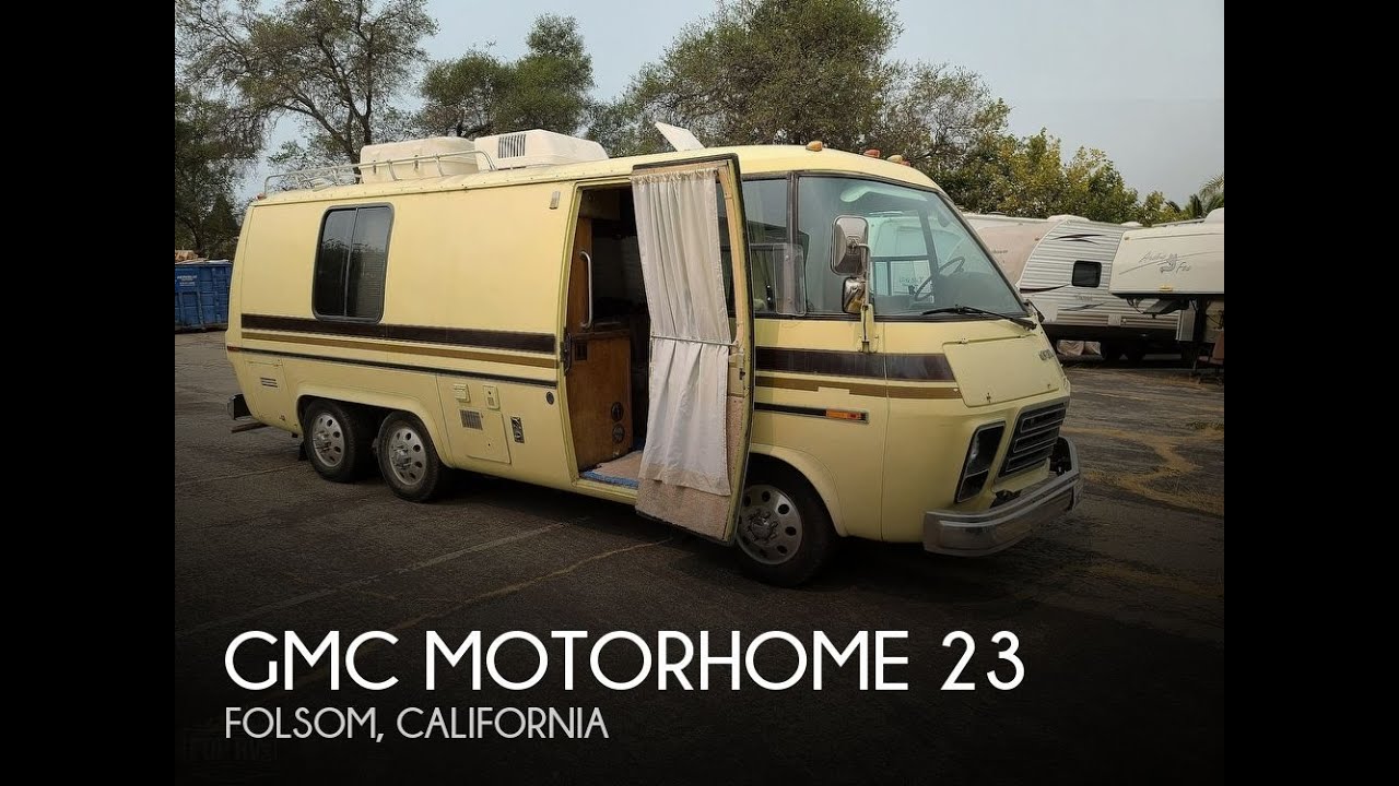 [UNAVAILABLE] Used 1977 GMC Motorhome 23 in Folsom, California - YouTube