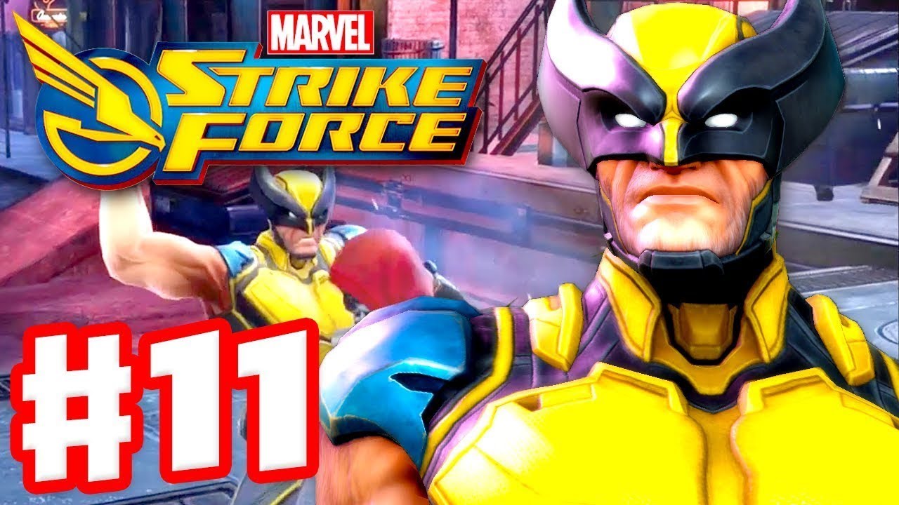 Marvel Strike Force - Gameplay Walkthrough Part 11 - Wolverine! - YouTube