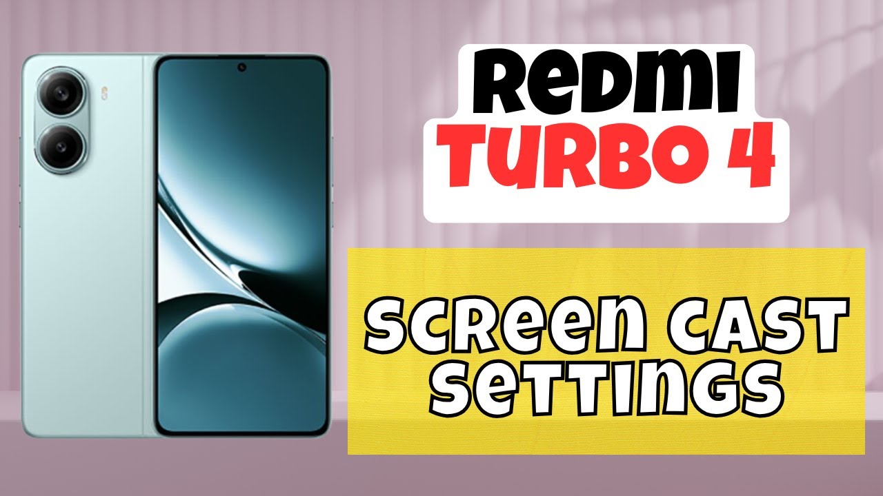 Screen mirroring and screen cast settings || Use Screen mirroring and ...