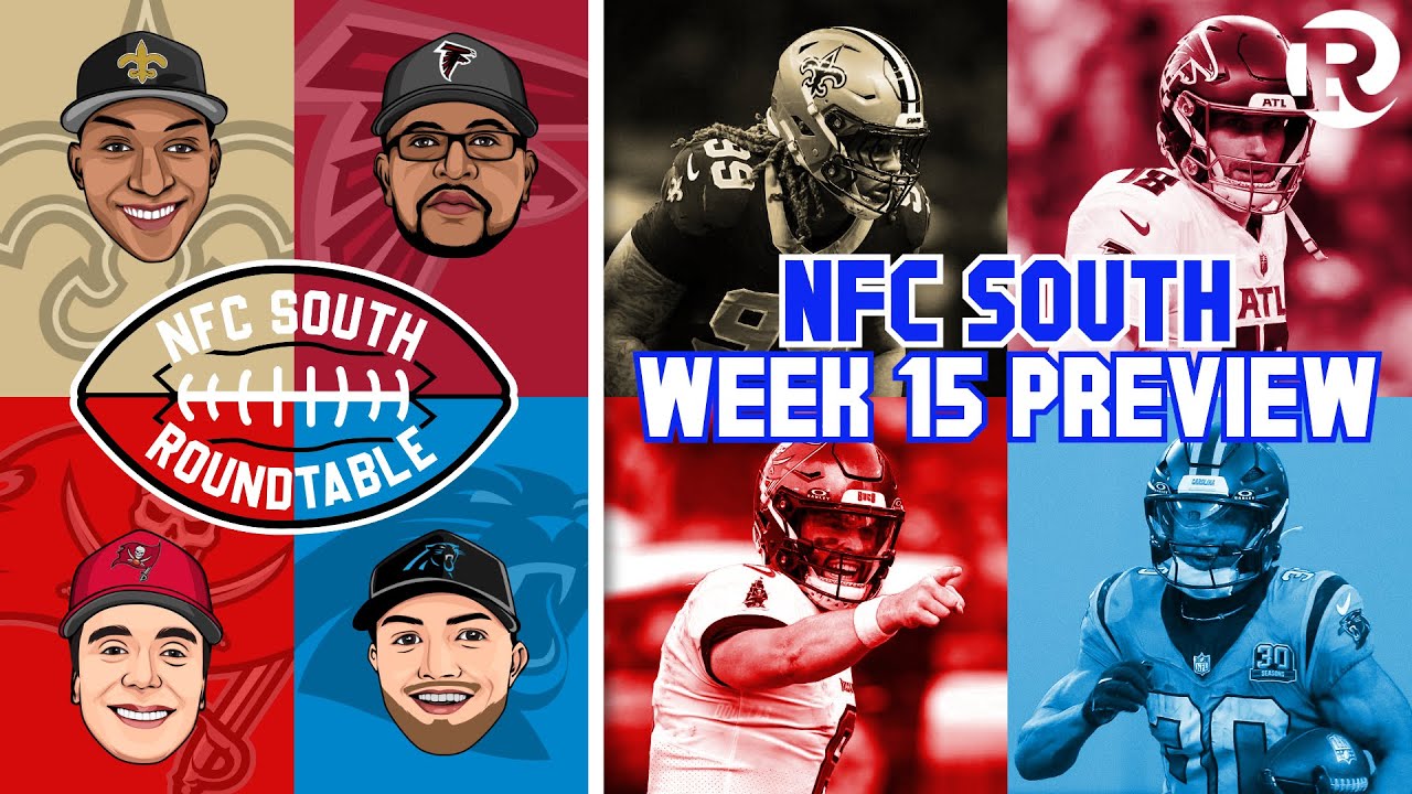 NFC South Roundtable | NFL Week 15 Preview - YouTube
