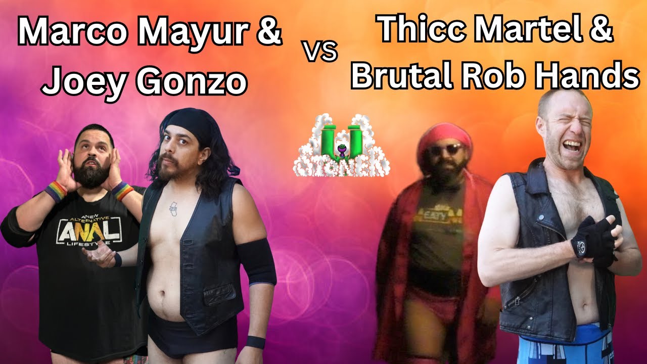 Marco Mayur & Joey Gonzo vs Thicc Martel & Brutal Rob Hands | Stoner U - YouTube