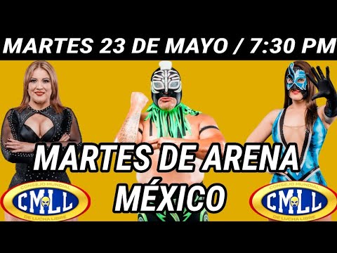 Cartelera del CMLL. Martes de Arena México. Match Relámpago Leono vs ...