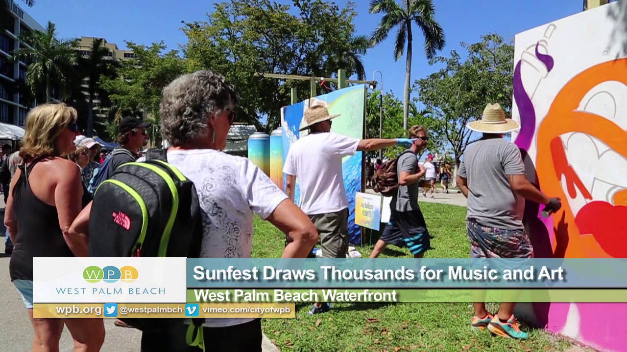 SunFest Draws Thousands For Music and Art - YouTube