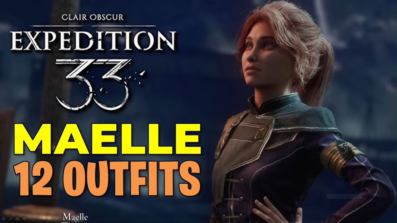 All 12 Maelle Outfits Locations | Clair Obscur: Expedition 33 - YouTube