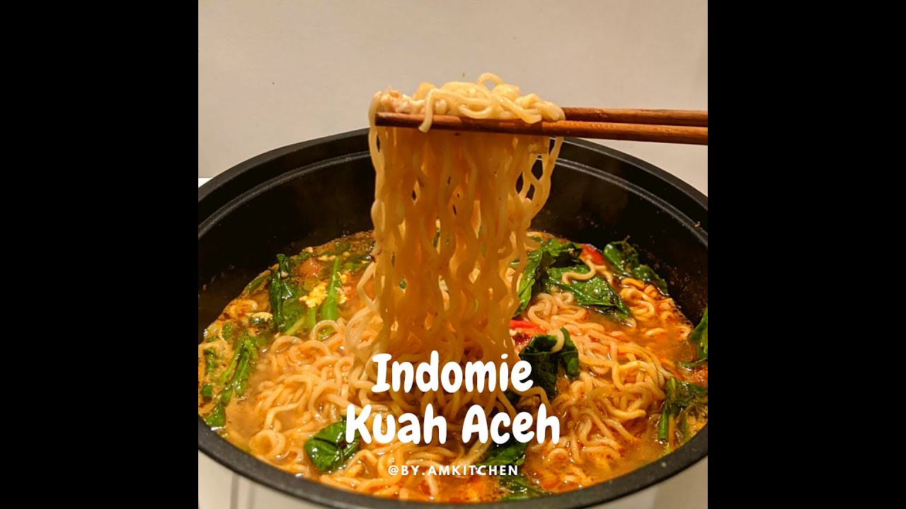 Make your own "Indomie Kuah Aceh" at home - YouTube