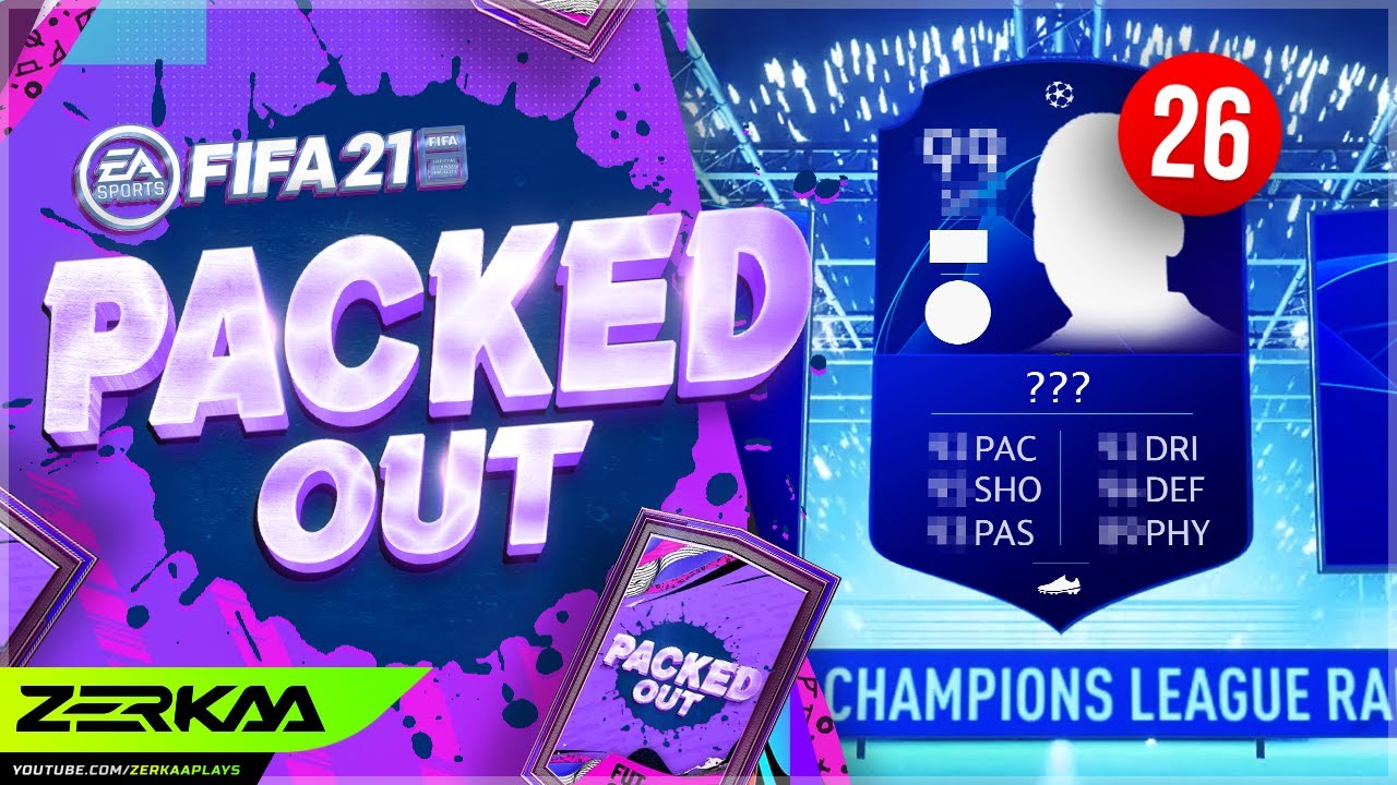 Opening 26 UCL Upgrade Packs In Packed Out! (Packed Out #28) (FIFA 21 ...