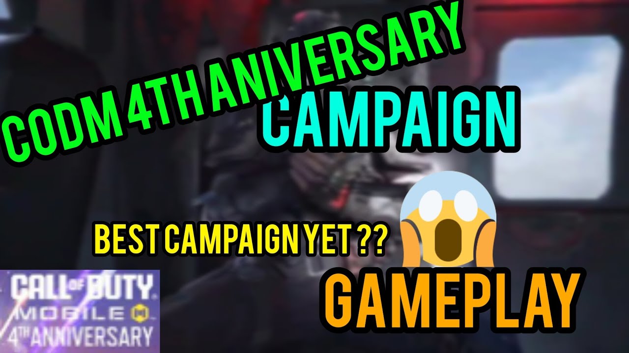 CODM 4TH ANIVERSARY SOLO CAMPAIGN |CALL OF DUTY MOBILE|@Siscoo |@BMF ...