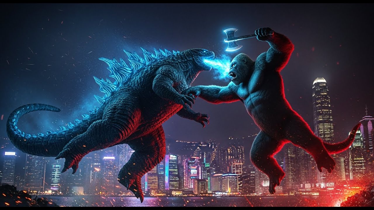 Godzilla vs. Kong: The ULTIMATE Showdown of Titans Every Punch, Every ...