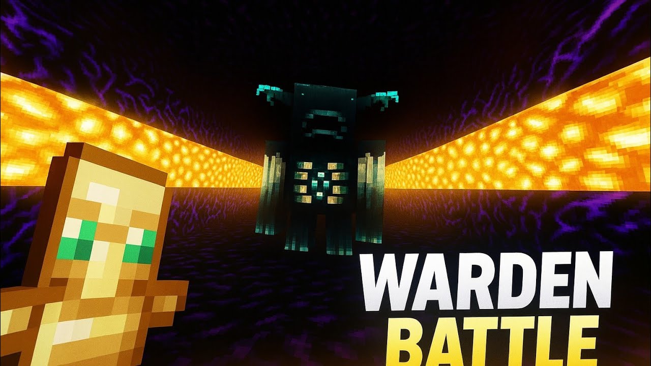 I Tried to Defeat the Warden in Minecraft PE - YouTube