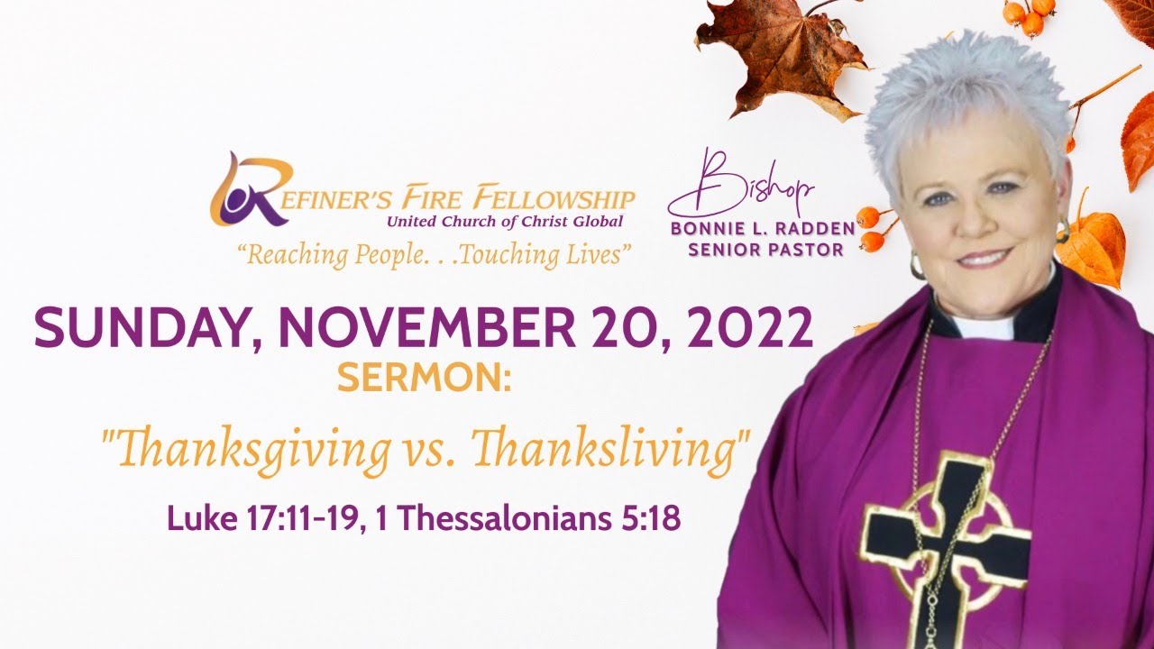 “Thanksgiving Versus Thanksliving” - YouTube