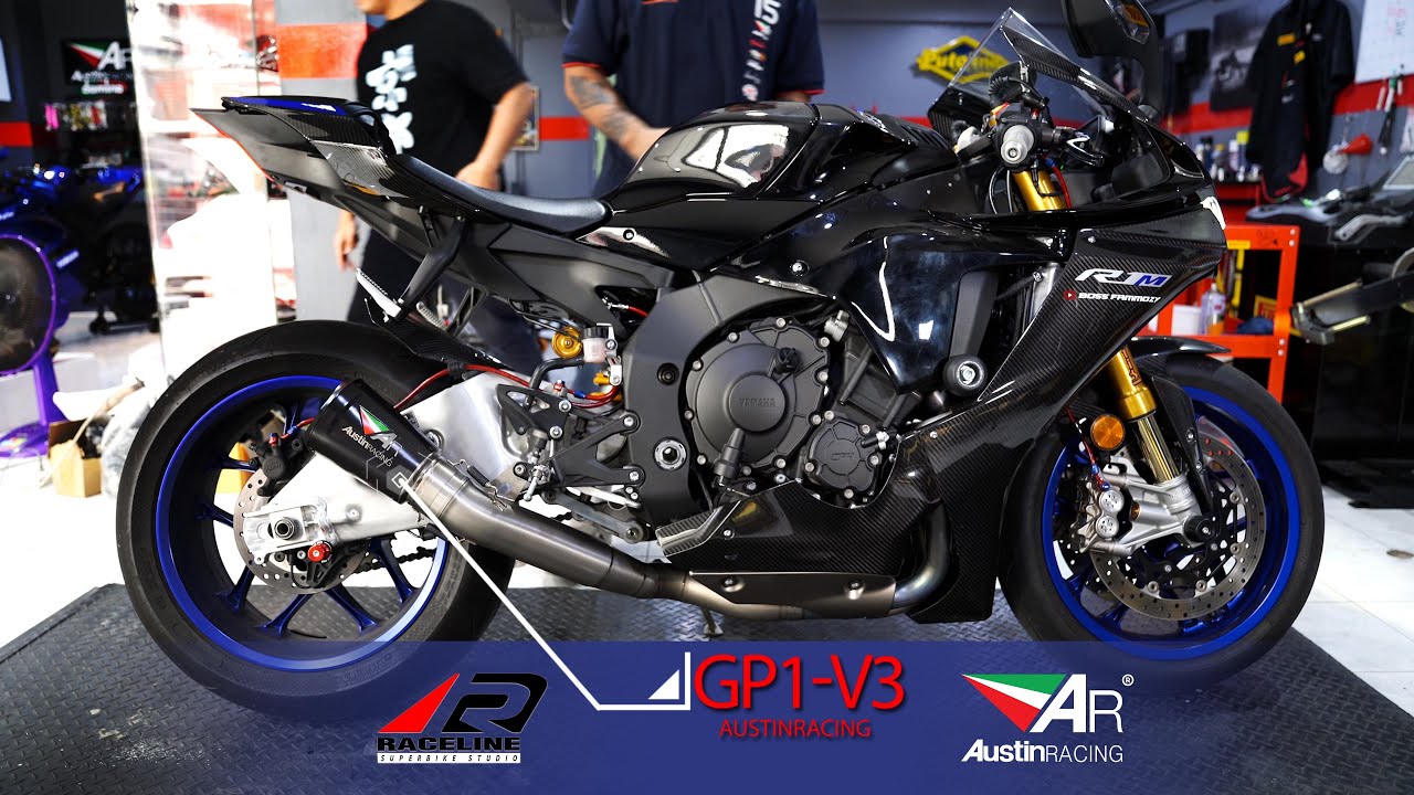 Yamaha R1M 2020 ใส่ท่อ Austin Racing GP1 V3 เสียงหวานๆ - YouTube