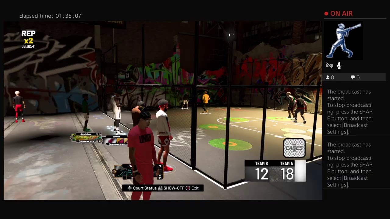 NBA2K20 CAGES PS4 - YouTube