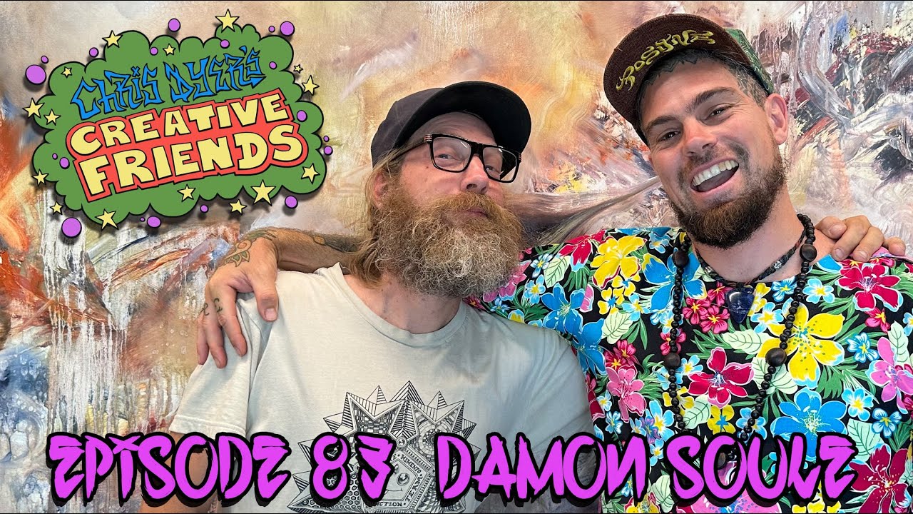 Creative Friends Podcast # 83 - Damon Soule (Psychedelic Artist) - YouTube