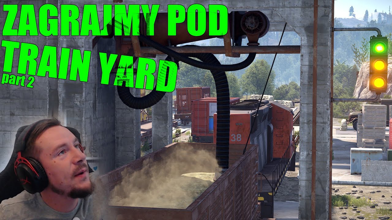 THE TRAIN YARD Part 2 - Rust - YouTube