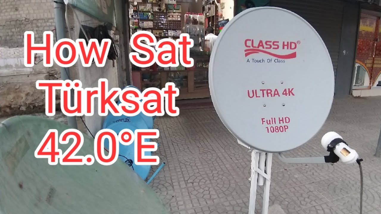 How to set Turksat 42.0°E - YouTube