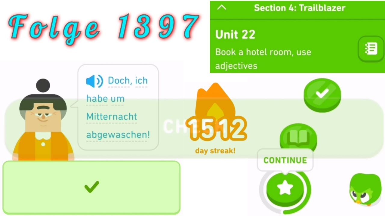 Let's Learn German With Duolingo | Episode 1397 - YouTube