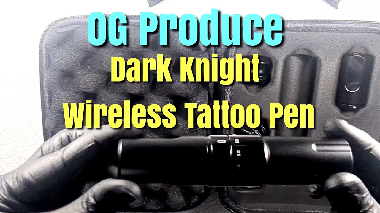 Dark Knight by OG Produce | TATTOO MACHINE - YouTube