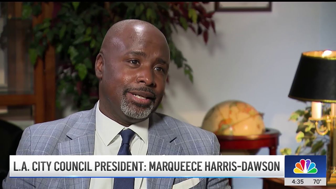 How will Marqueece Harris-Dawson lead Los Angeles City Council? - YouTube