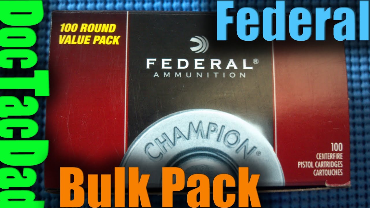 Federal Bulk Packs - YouTube