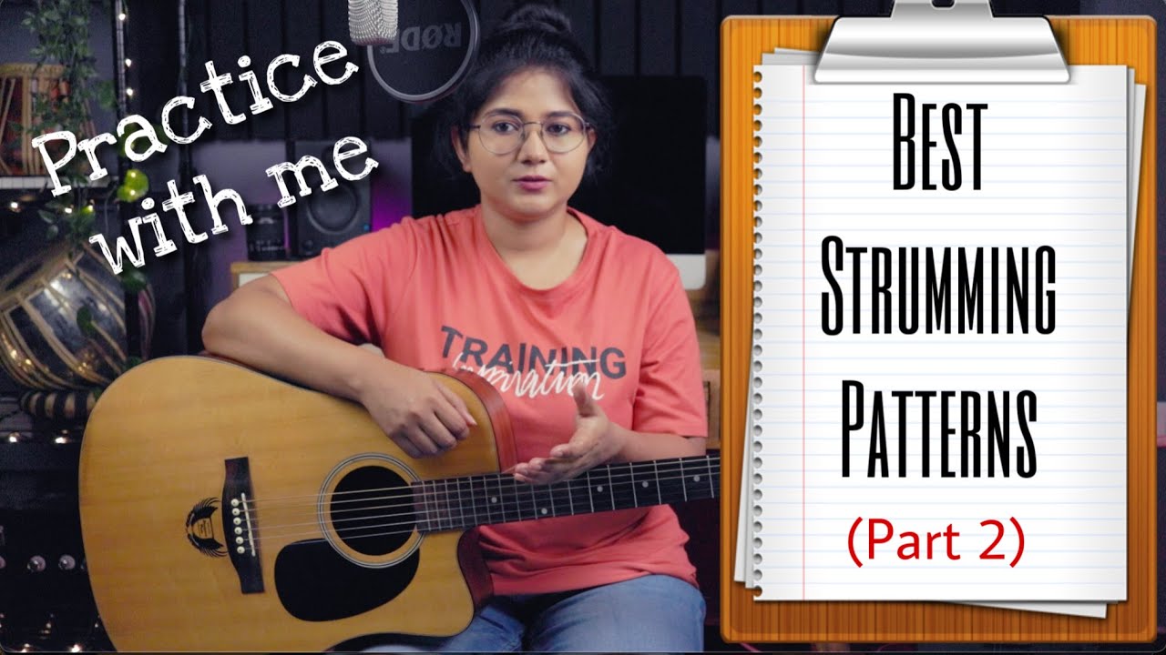 Guitar Tutorial - Learn Best Guitar Strumming Patterns (Practice ...