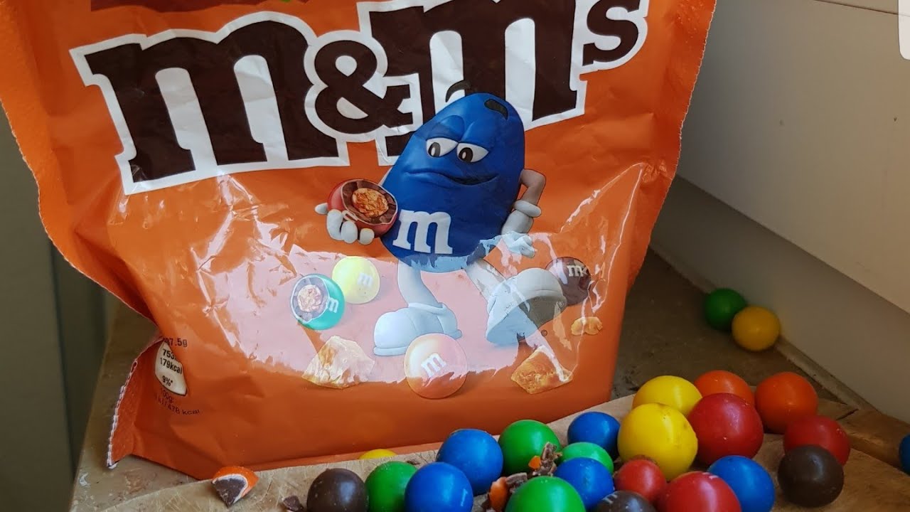 m & m's Crunchy Caramel - limitierte Sonderedition - YouTube