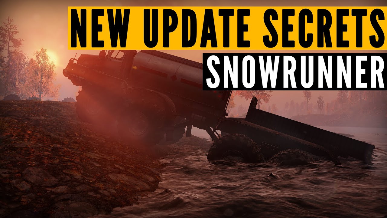 SnowRunner NEW update details & Phase 6 SECRET features - YouTube