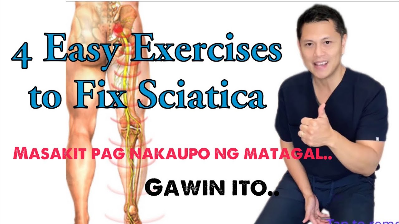 Best Easy Exercise to FIX Sciatica - YouTube