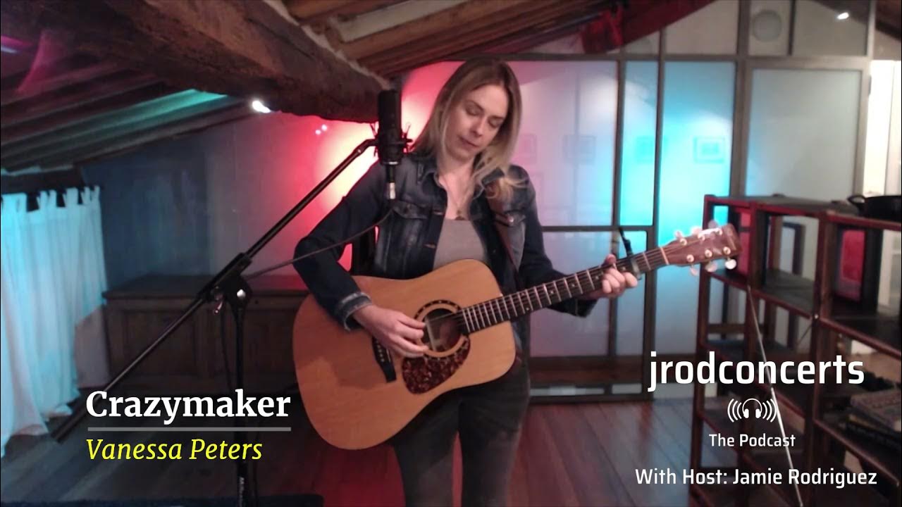 Vanessa Peters ‘Crazymaker’ Live for Jrodconcerts - YouTube