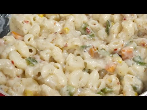 White Pasta Recipe / व्हाइट पास्ता/ Creamy and Cheesy White Pasta ...