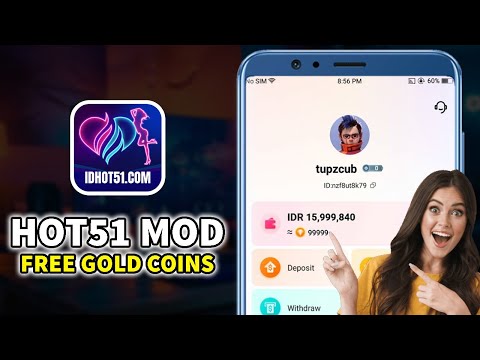 PALING BARU! Hot51 Live Mod Apk Unlimited Money Terbaru 2025 - Gold Coins Gratis di Hot51 Live