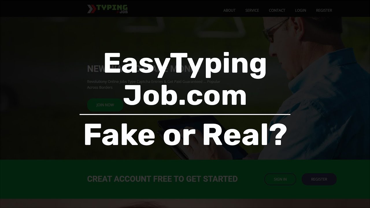 Easy Typing Job (EasyTypingJob.com) | Fake or Real? » Fake Website ...