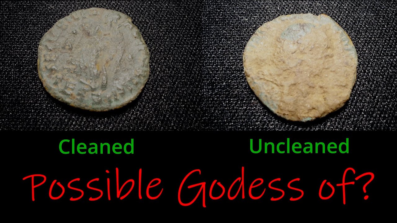 Roman Coin Cleaning - YouTube