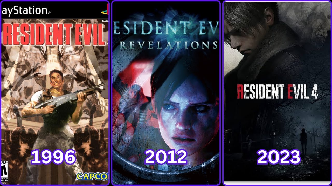 Resident Evil Games Evolution 1996-2024-2025 - YouTube